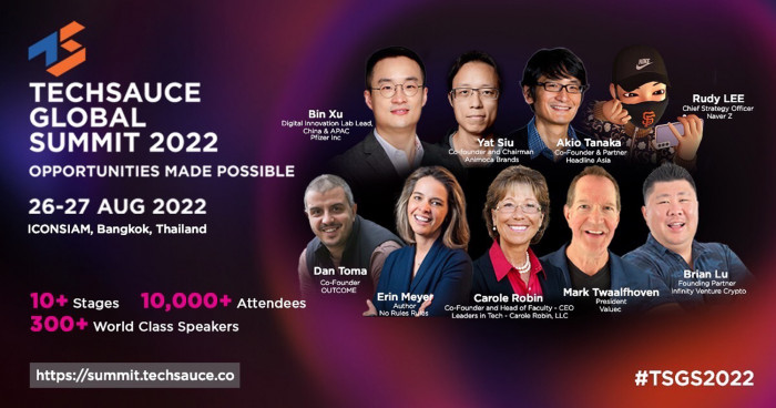 Techsauce Joins Forces with Partners to Host “Techsauce Global Summit 2022” Showcasing Future ...