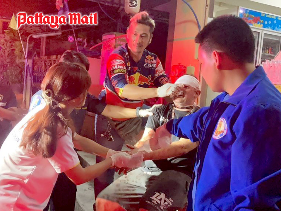 Drunk and unruly Brit battered by Thai youth in South Pattaya - Thailandtv.news